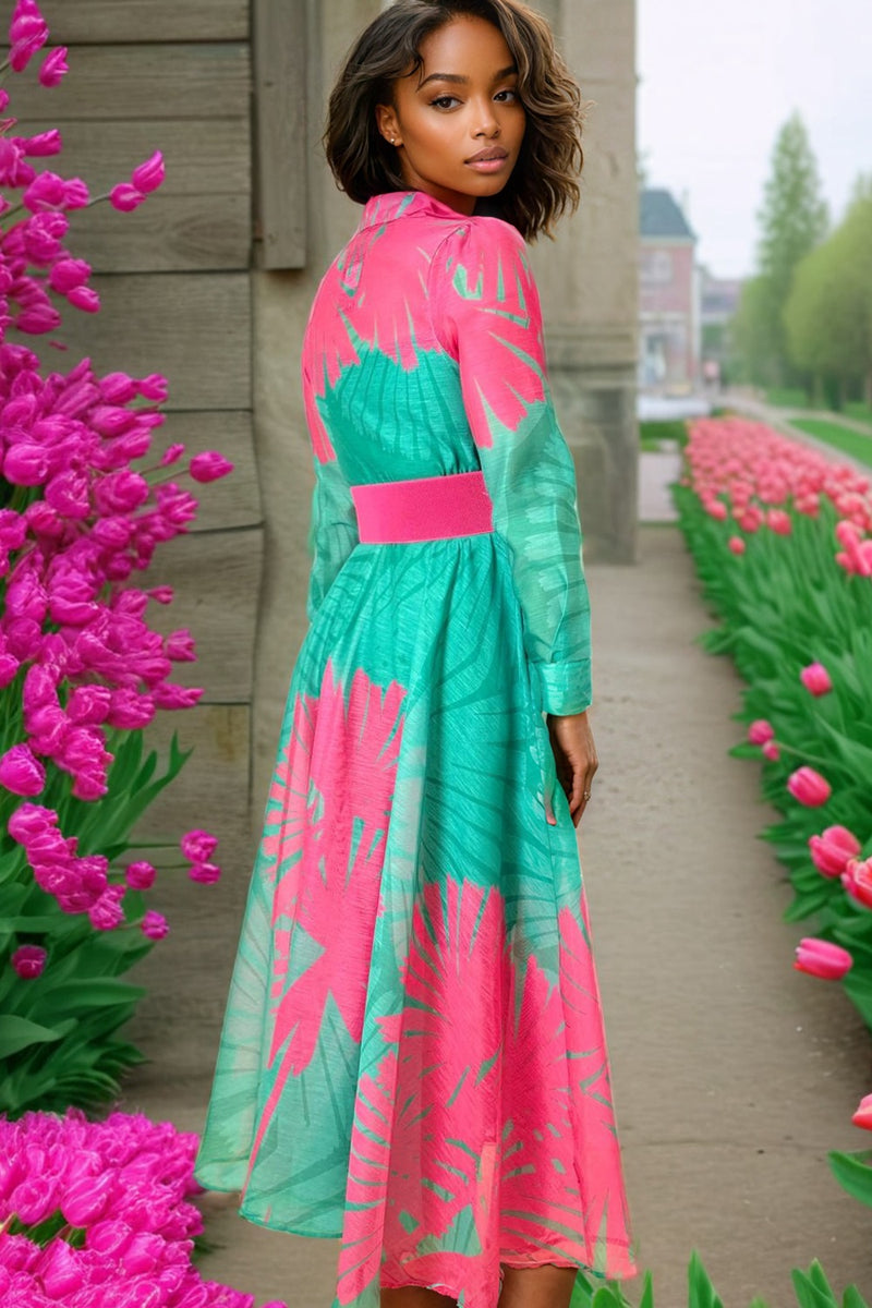 GF1120 FLORAL PRINT MAXI DRESS – N by Nancy
